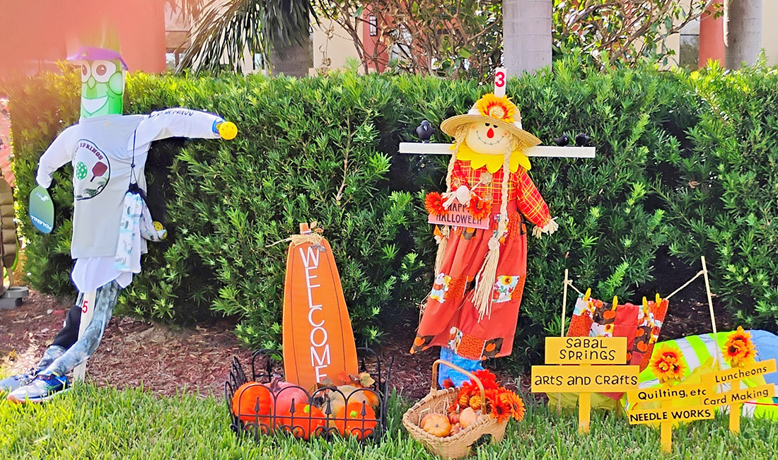 Second Annual Scarecrow Contest - Sabal Springs Golf & Racquet Club